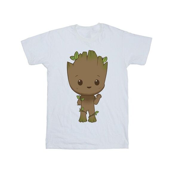 Marvel | Shirts | Marvel Mens I Am Groot Chibi Wave Pose Tshirt White ...